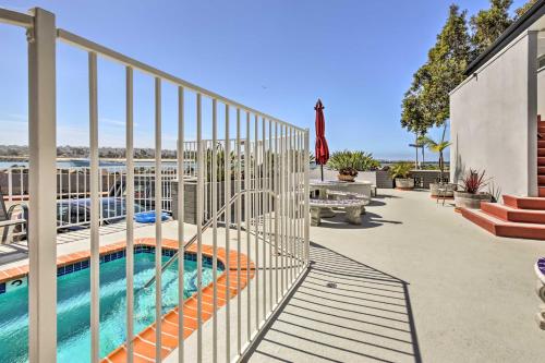 San Diego Hub W/ Bay Views - 1 Block To Beach! - Bermuda Beach, CA