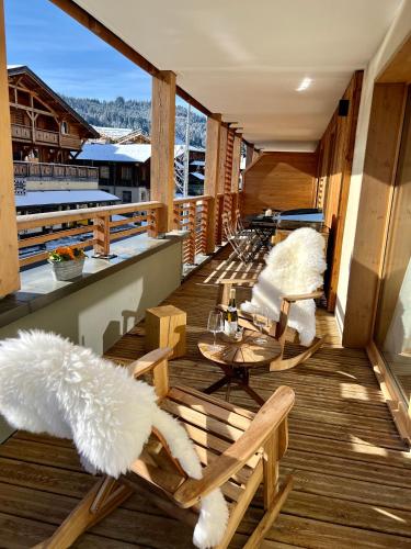 Appartement De Standing Plein Centre Station, 50m Des Pistes - Les Gets