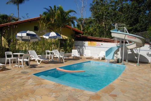 Pousada Porto Aventura - Chales Da Luci -Guarau 13-98159-2115 - Peruíbe
