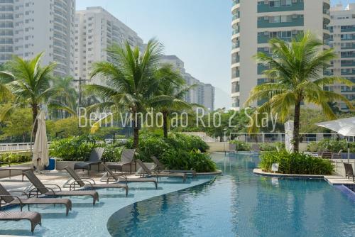 Verano Stay Suite Com Garagem, Wi-fi 400 Mb, Barra Olimpica - Río de Janeiro