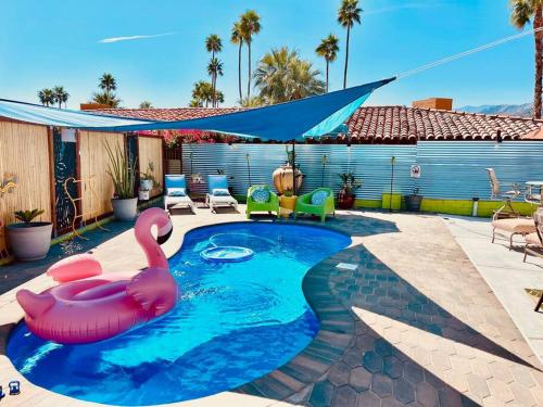 The Flamingo Palms Private 1bd 1ba Unit In Duplex - Palm Springs, CA