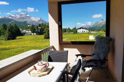 Residenza Lagrev 2 Zimmerwohnung Nr 114 - Typ 21a - 1 Etage - Sud - Silvaplana