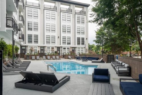 Studio Townhouse In Uptown King Bed-wi-fi-full Kitchen- Washer & Dryer - North Carolina
