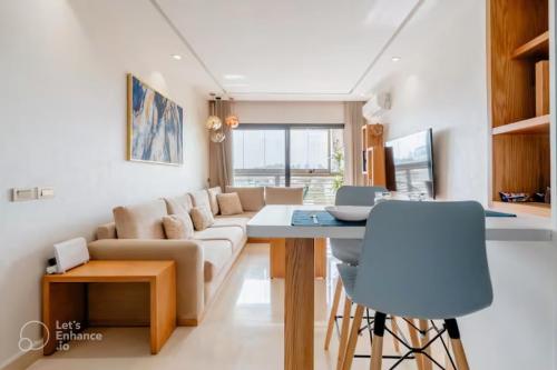 Stayinn - Studio Luxueux & Cosy Avec Terrasse Amenagee - Casablanca