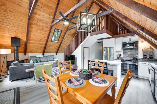 Deck & Grill: A-frame Cabin In Munds Park! - Mormon Lake, AZ
