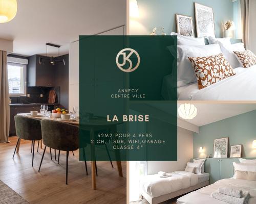 La Brise 4* I T3 Centre Ville I Garage - Annecy