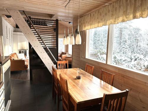 Hietavilla Aurora - Hot Tube - Sauna - Ac - Fireplace - 11kw Ev-refuel - Landscape View - Silence - - Kuusamo