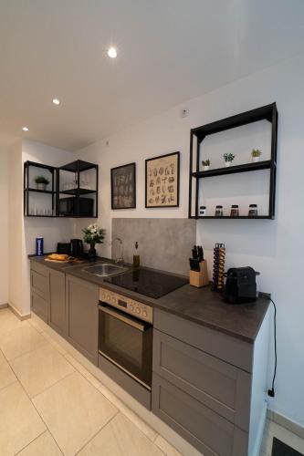 Zentrales Apartment - 73qm - 2 Sz - Terrasse - Bvb Stadion & Messe Dortmund - Dortmund
