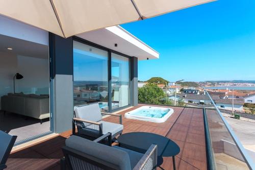 Villa Uitzicht Baai Met Jacuzzi - Caldas da Rainha
