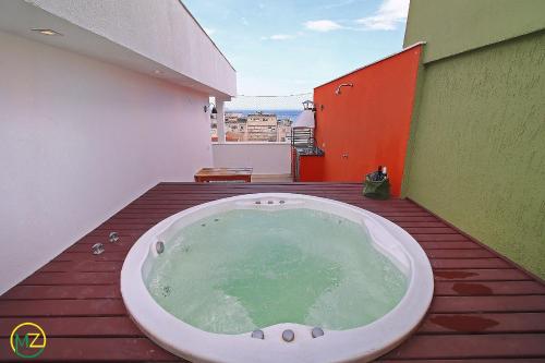 Cobertura Moderna De 3 Quartos Com Jacuzzi E Bbq - Ipanema