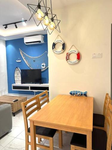 Blue Ocean House 6pax 3br Datoonn Jb| Wifi Netflix - Skudai
