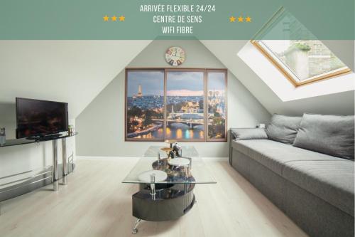 Le Premier - Charmant T2 A 600m Du Centre Ville - Sens