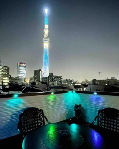 Colorful House Sky Tree - Asakusa