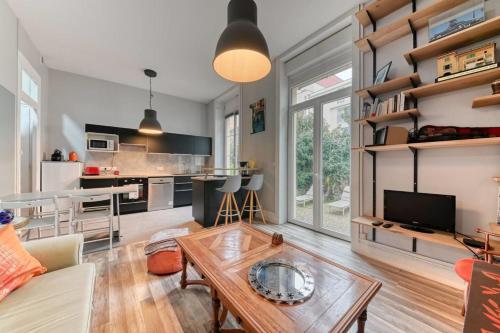 Le Garden City - Bel Appartement Avec Jardin Prive - Villeurbanne