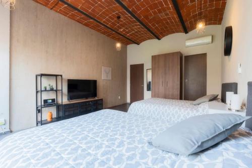 205 Zocalo Cathedral 2bdrmb 2bath Fits 10 Ac Apt - Mexico City