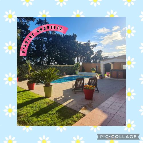 VILLA FLAMENCA - piscine chauffée - Location, gîte, 4 HAMEAU DIU BARRET ...