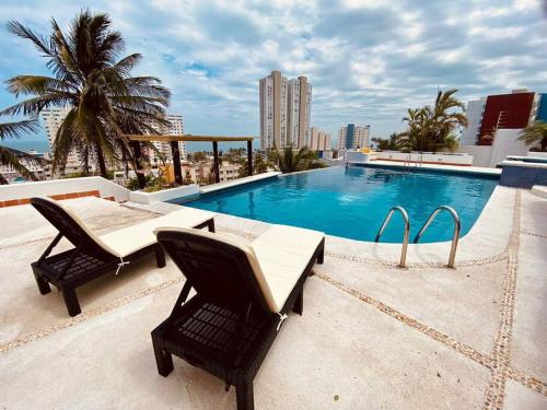 Moderna Casa De 3 Dormitorios Con Cama King Size Y Vistas Al Horizonte De La Piscina - Heroica Veracruz