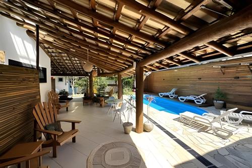 Vila Saira, Chale Laranja, Piscina, 50m Da Praia - Ilhabela