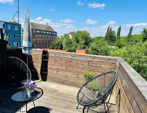 Feelslikehome - Urbane Altbauwohnung Mit Dachterasse& Parkplatz - 波琴