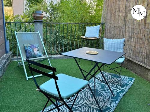 Studio Deco Blancarde 2-3 Pers Terrasse Parking Clim - Marseille
