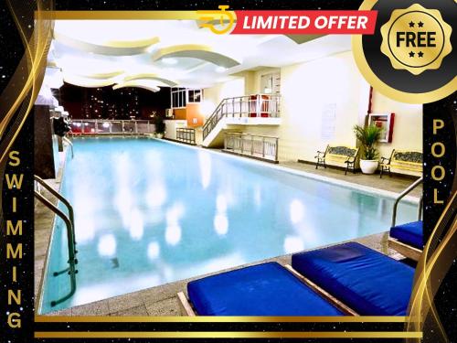 Free Pool N Free Sauna Access Oceanview Balcony In The Heart Of Manila, Front Of Robinsons Mall, Wal - Manila