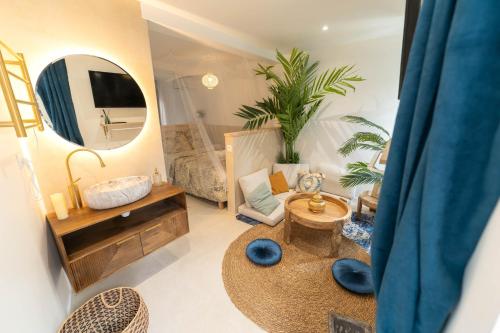 Ag 1 Love Balneo Clim 1min Plage, - ibis budget Nice Californie Lenval