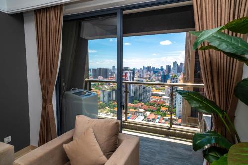 East View Residences Building Tower B#amazing View! Access Phnom Penh! Max 2-4ppl - Phnom Penh