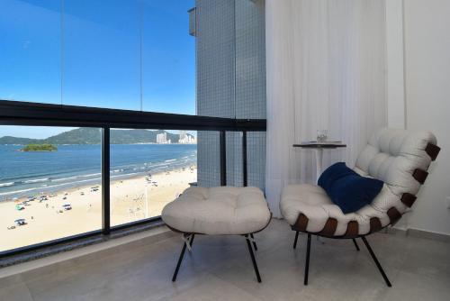 Requinte Com Vista Mar Na Av. Atlantica P2178 - Balneário Camboriú