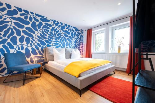 Bunter Hund Apartments - Zentrales Apartment, Parkplatz, Wintergarten, Kinderzimmer - Rothenburg ob der Tauber
