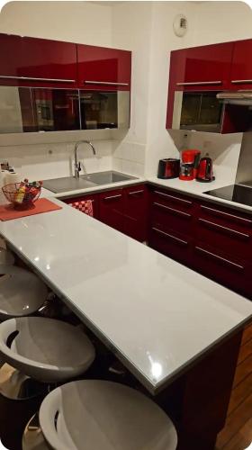 Bel Appartement, Avec Jardin 2 Parkings - Argenteuil