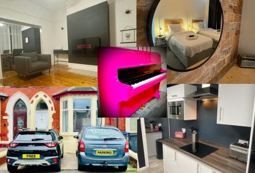 Magenta Melodies, 5 Bedroom House - Blackpool
