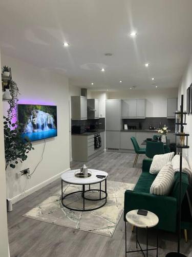 The Luxury Emerald Suite - 1bed - City Centre - Leicester