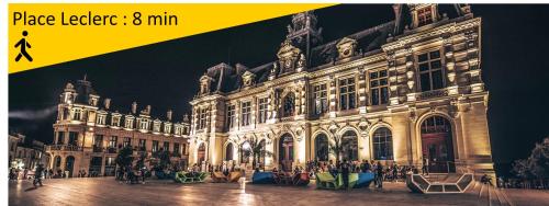 Le Girouard - City Center - Private Parking - Wifi, Netflix - Poitiers
