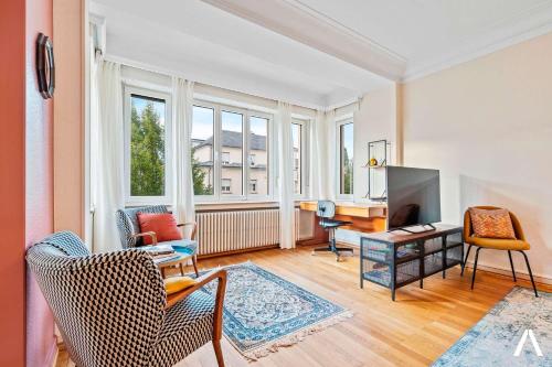 Cozy 1br With Balcony And Workspace In Hollerich - Luxembourg