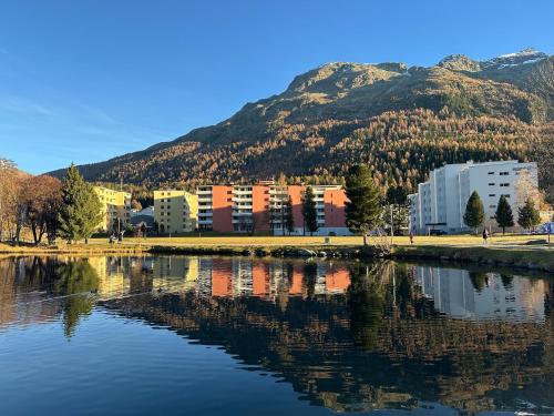 Sk213 - Alpin-schick, 39m2, Ski & Sport, Mit Pool - Sankt Moritz