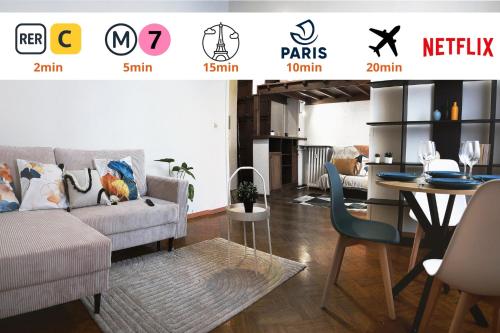 Appartement Cosy A 10 Min De Paris - Charenton-le-Pont
