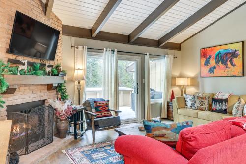 1 Mi To Diamond Peak Ski Resort: Forest-view Condo - Carson City, NV