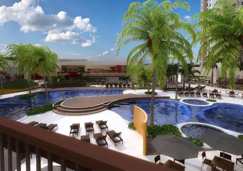 Apartamento Resort Solar Das Aguas Em Olimpia - Olímpia