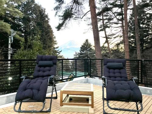 富士山を望むプレミアムヴィラ Borealis Bbq設備有 - 富士吉田市