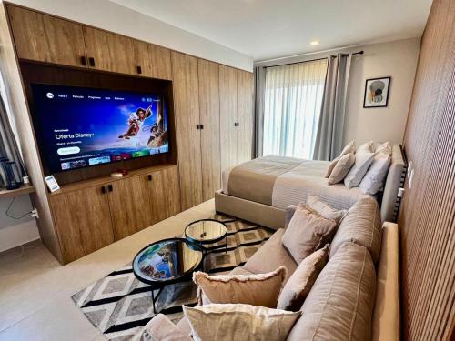 Loft De Lujo En Torre Punta Mayor Frente A Plaza Mayor En Leon Gto - León