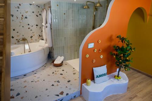 Dolcevita Suite - Signature Italienne Avec Spa Et Filet - Saint-Étienne