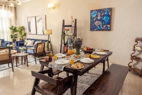 The Lotus Loft By The Blue Kite - 3bhk Apartment In New Delhi Near Lotus Temple With Kitchen, Balcon - Delhi