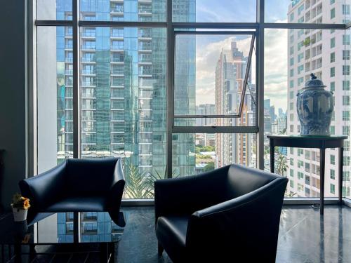 Stylish 2br City View - Bts St.louis - Ultra Fast Wifi - Bangkok