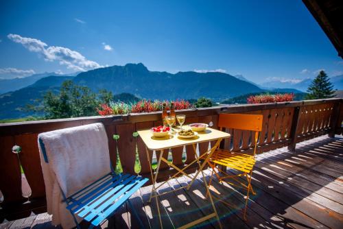 Chalet Spa Avec Terrasses Et Vue Panoramique - Leysin