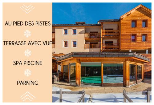 Appartement Familial Abries - Jacuzzi Et Piscine - Pied Des Pistes - Abriès