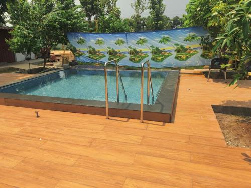 Siva Rama Garden Resort, Ac 3 Bed Rooms, Swimming Pool ,Box Cricket, Born Fair, Bbq,kichan With All - 維薩喀巴坦