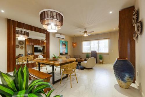 4velas Familyfriendly 10min Beachwifi 200mbgym - 普拉亞德爾卡曼