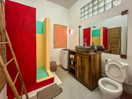 Central 1br Studio With Shared Pool, Fitness And Private Kitchen In Canggu - Canggu