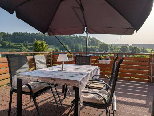 2 Zi Ferienwohnung Mit Schoner Aussicht Und Mit Balkon Bis Zu 5 Personen In Loßburg, Schwarzwald - Alpirsbach