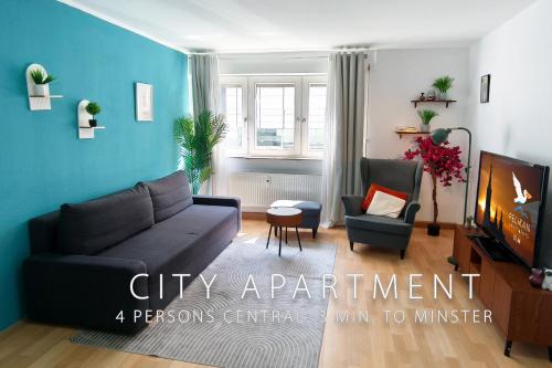 Zentrale Stadtwohnung Mit Kuche - Wifi I City Centre With Kitchen - Ulm